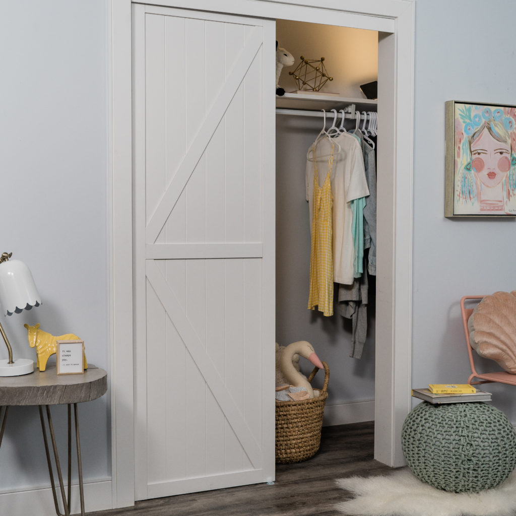 Trident Double-K Design Bypass Door - Renin Bypass Closet Doors